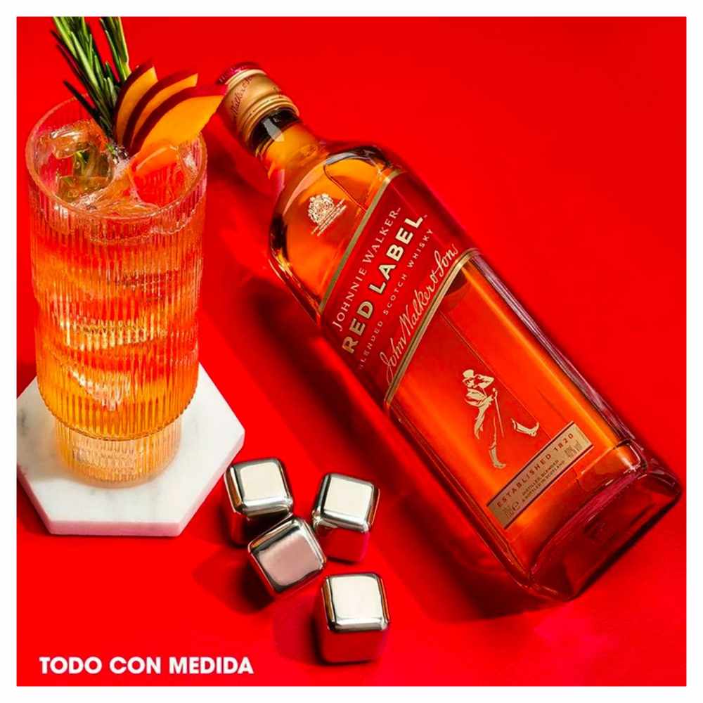 Paquete de 3 Whisky Johnnie Walker Red Label 200 ml