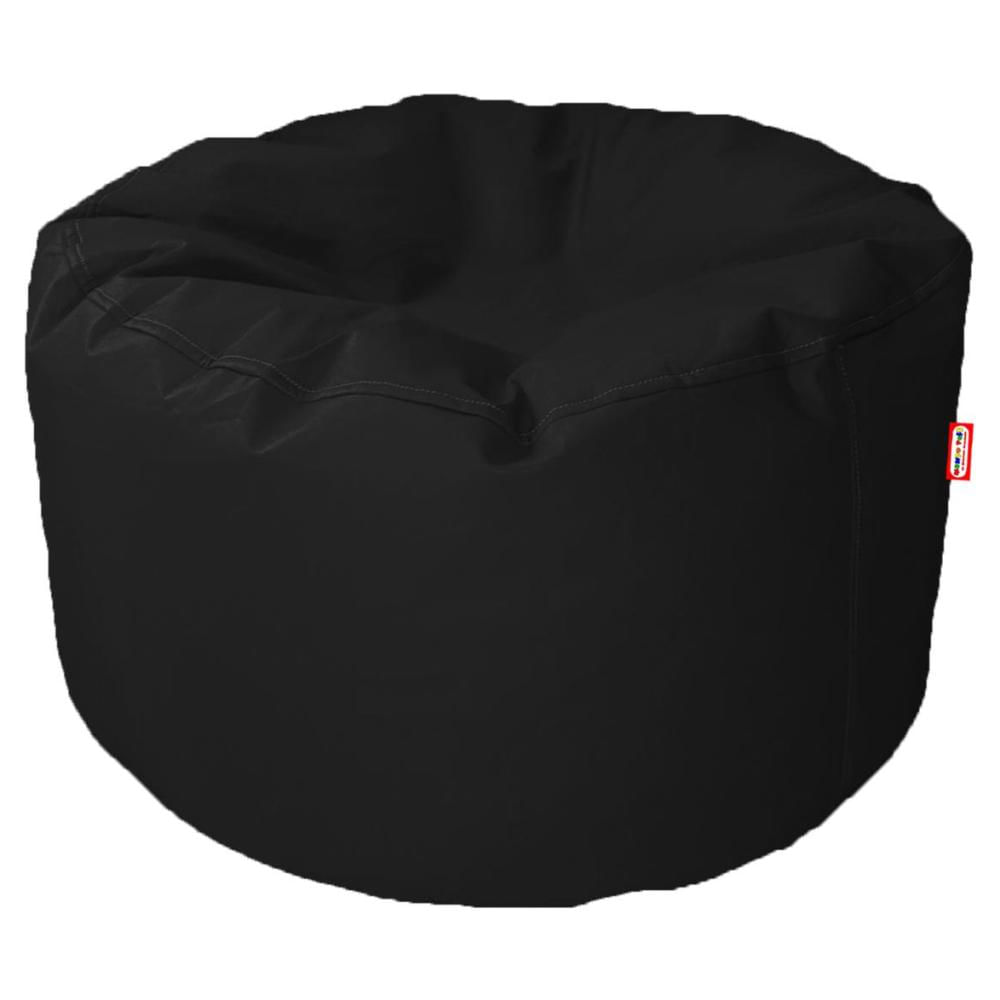 Sillón Puff Circular Kids Negro UNITALLA