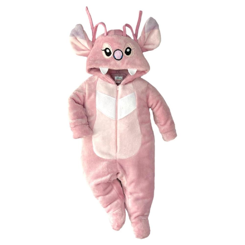 Kit 3 Mamelucos Disney Angela, Boo, Minnie Bolitas Rosa