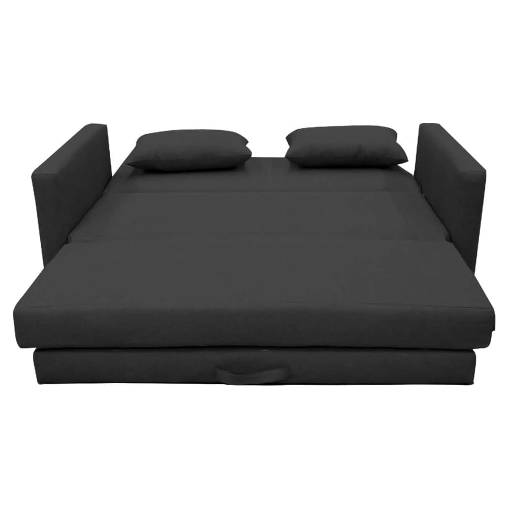 Sofa Cama Ciro Tela Curri Black