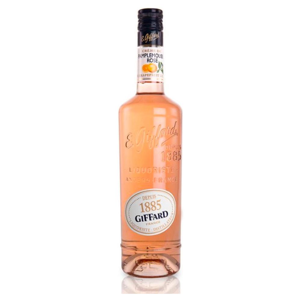Pack de 12 Licor Giffard Creme de Pamplemousse Rose 700 ml