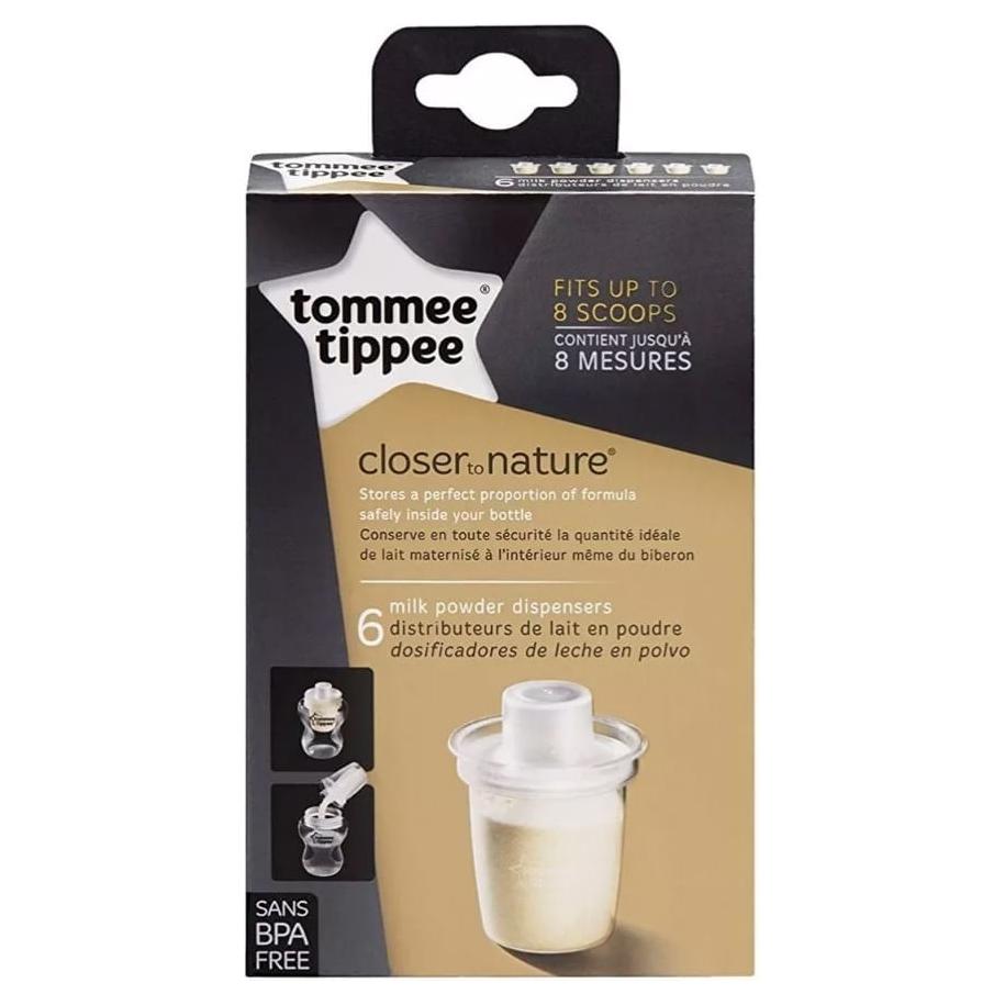 Dispensador De Fórmula Tommee Tippee 6 Piezas
