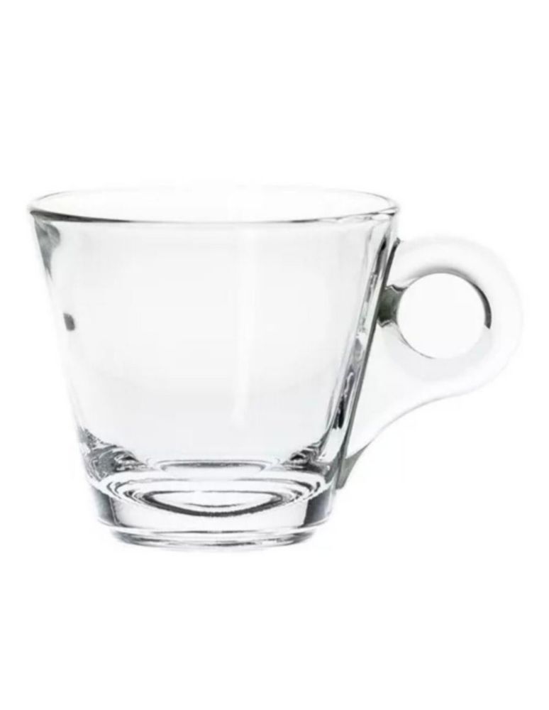 Conic Juego De 6 Tazas De Vidrio Para Cappuccino. 280 Ml. Conic Juego De 6 Tazas De Vidrio Para Cappuccino. 280 Ml.