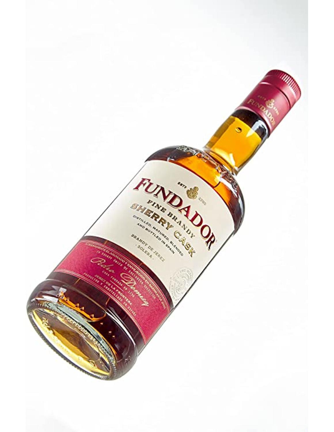 Paquete de 3 Brandy Fundador Sherry Cask 700 ml