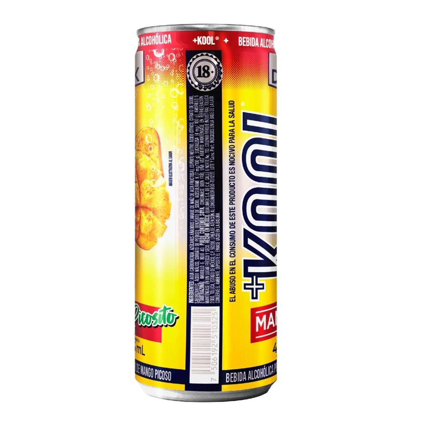 Pack de 12 Bebida Preparada Kool Mango Spicy 355 ml