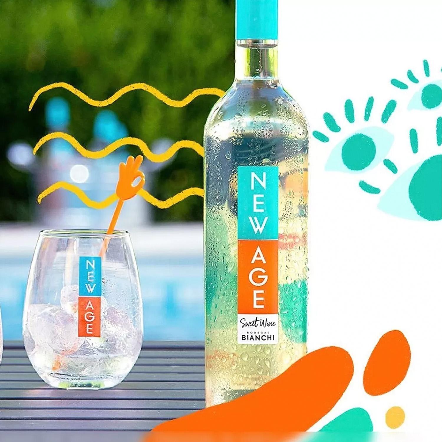 Pack de 6 Vino Blanco New Age Sweet Wine 750 ml