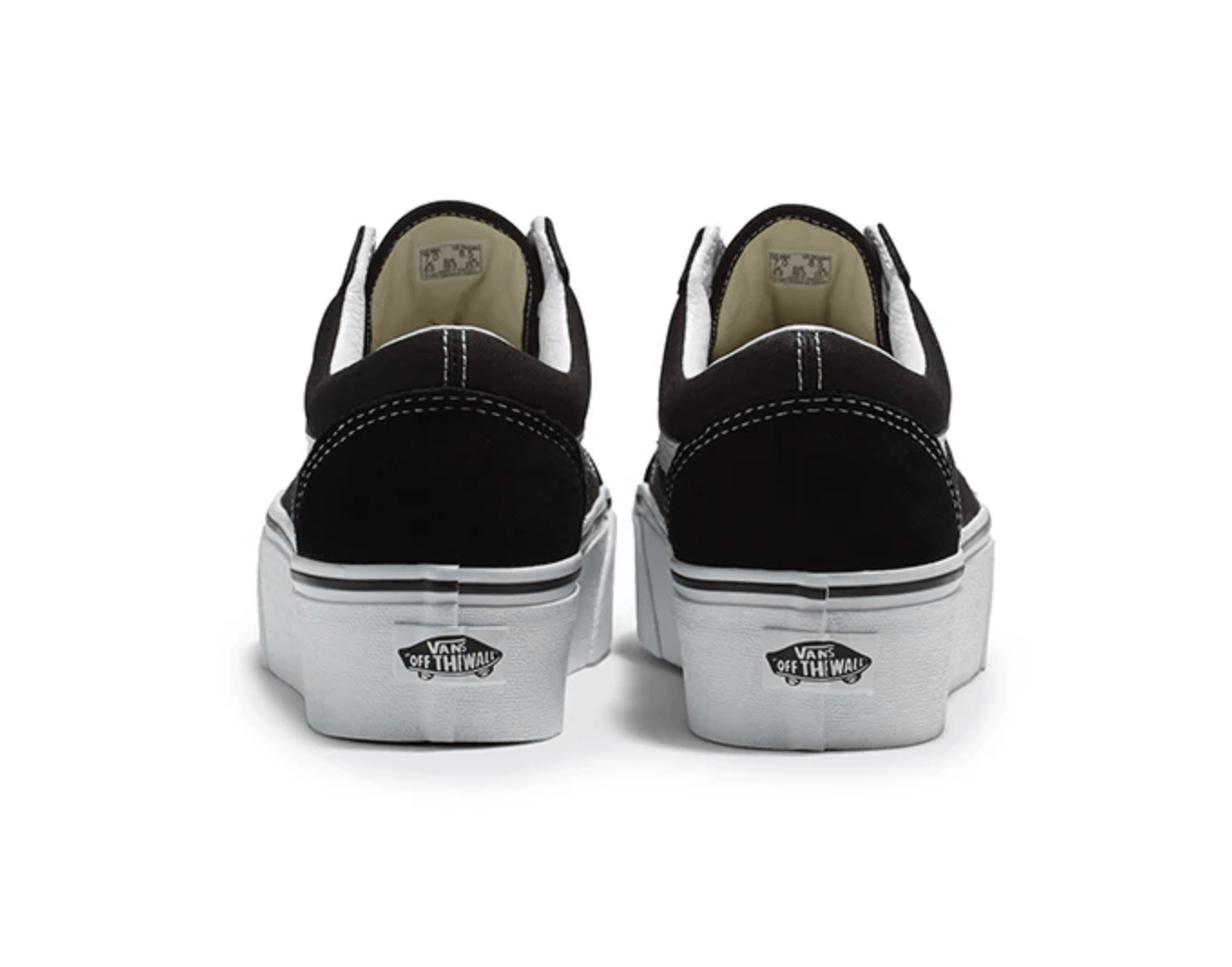 TENIS VANS NEGROS PLATADORMA 4CM 616-95