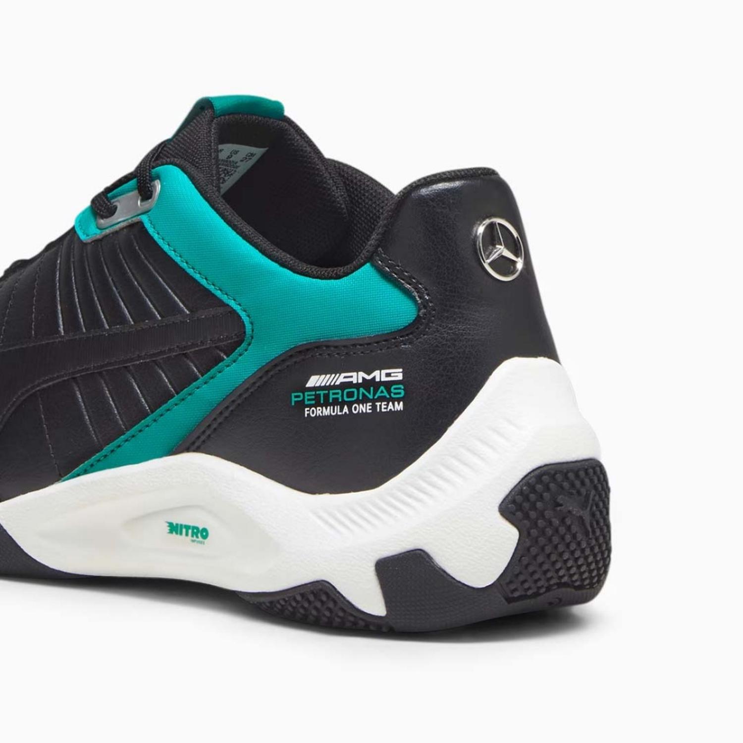 Tenis Puma MAPF1 Kart Cat RL Nitro para Hombre 307464-04 Negro