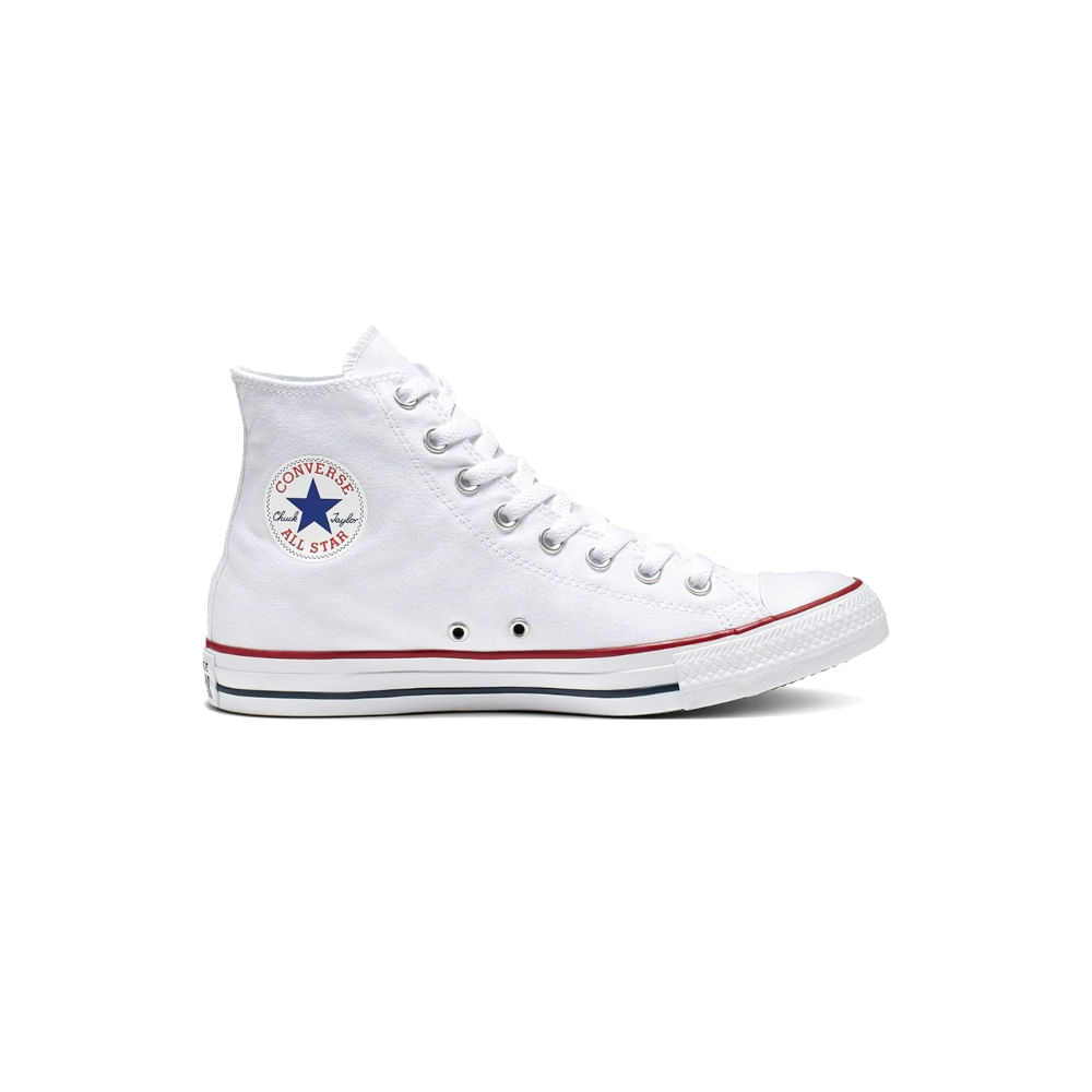 Tenis Converse All Star bota color blanco unisex m7650c