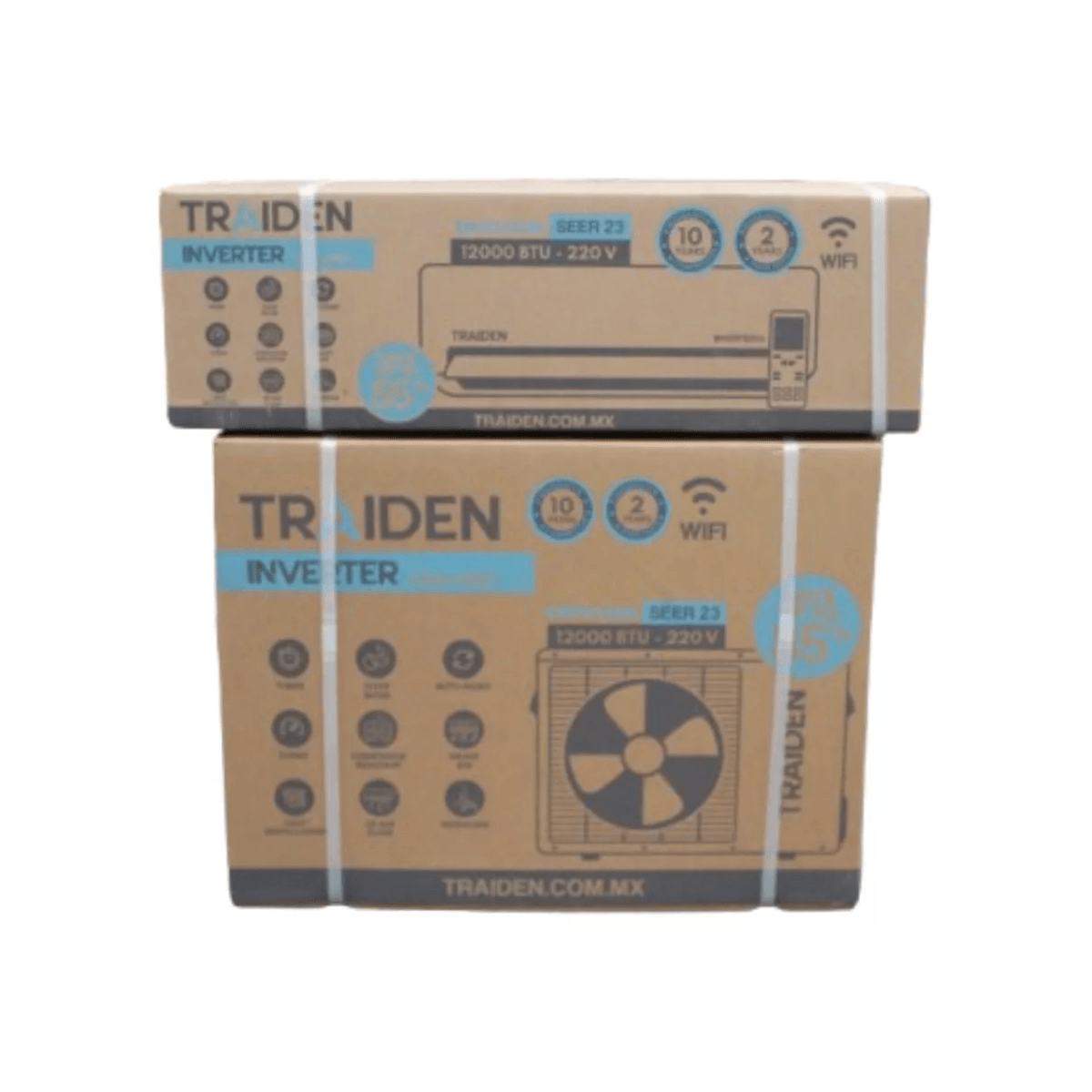 Minisplit Traiden Inverter 12k Btu 220 V Solo Frio Con Wifi